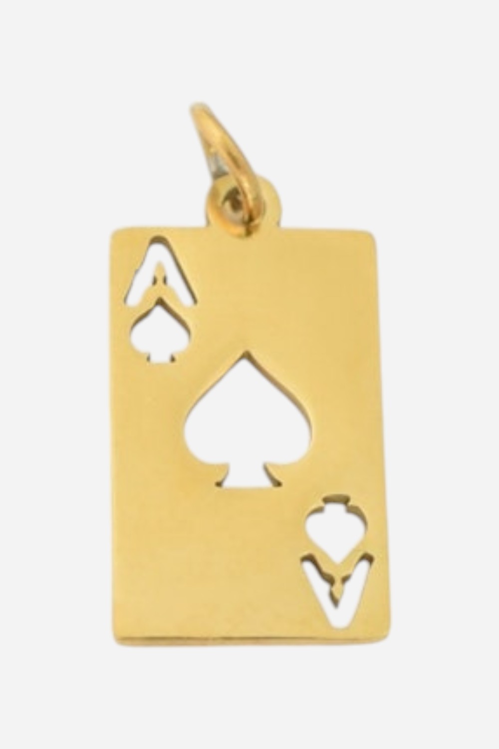 Farrah B Ace Of Spades Charm - Gold – CHROME