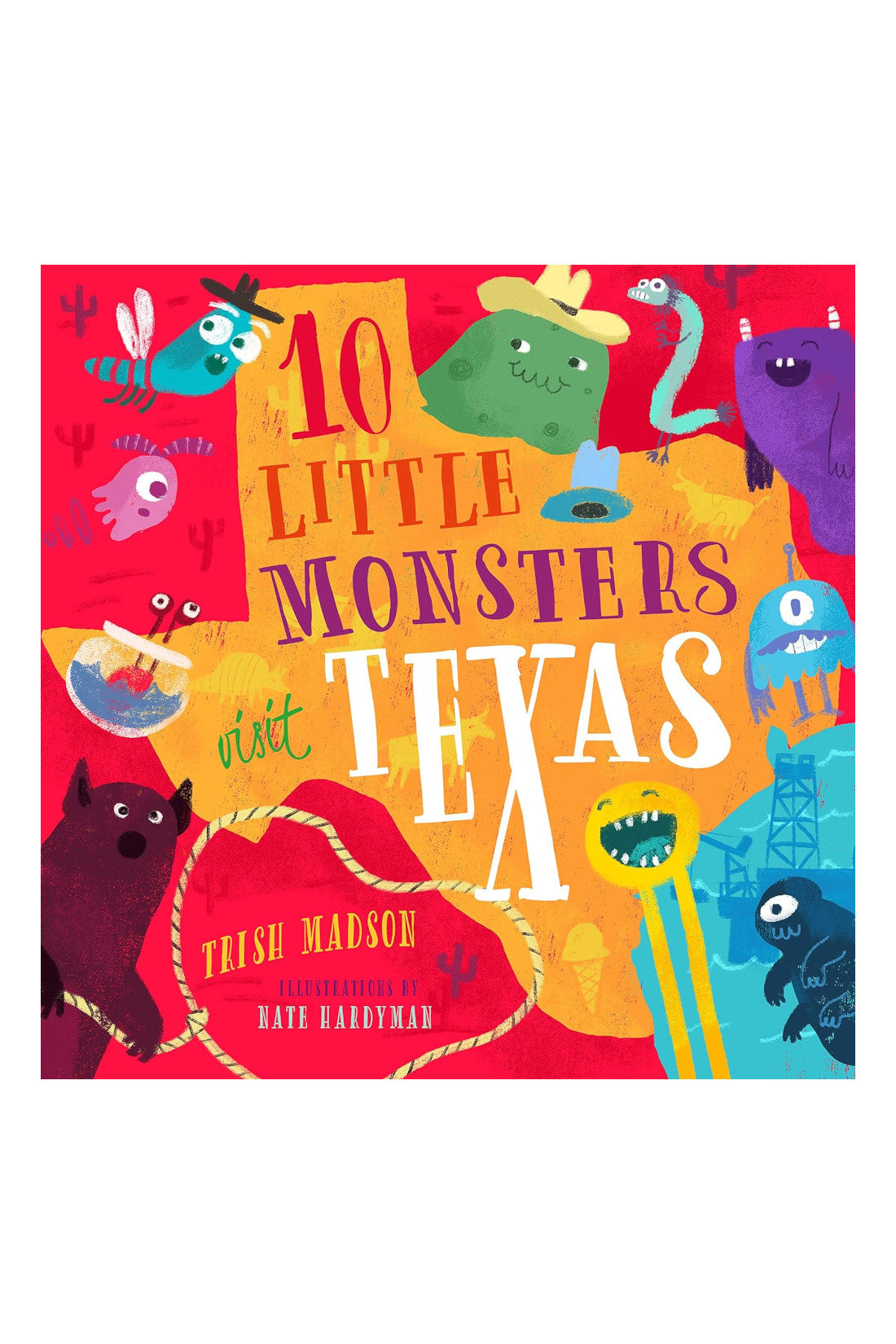 10 Little Monsters Visit Texas - Kids' Fun Travel Book – CHROME