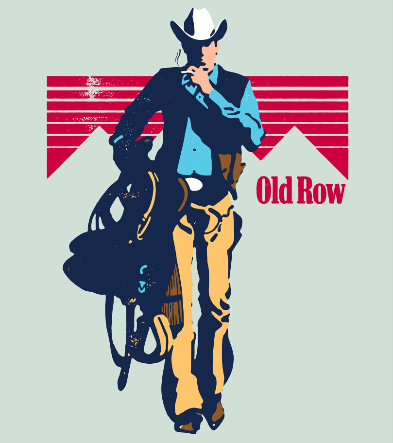 Old Row The Cowboy 5.0 Pocket Tee in Light Green – CHROME