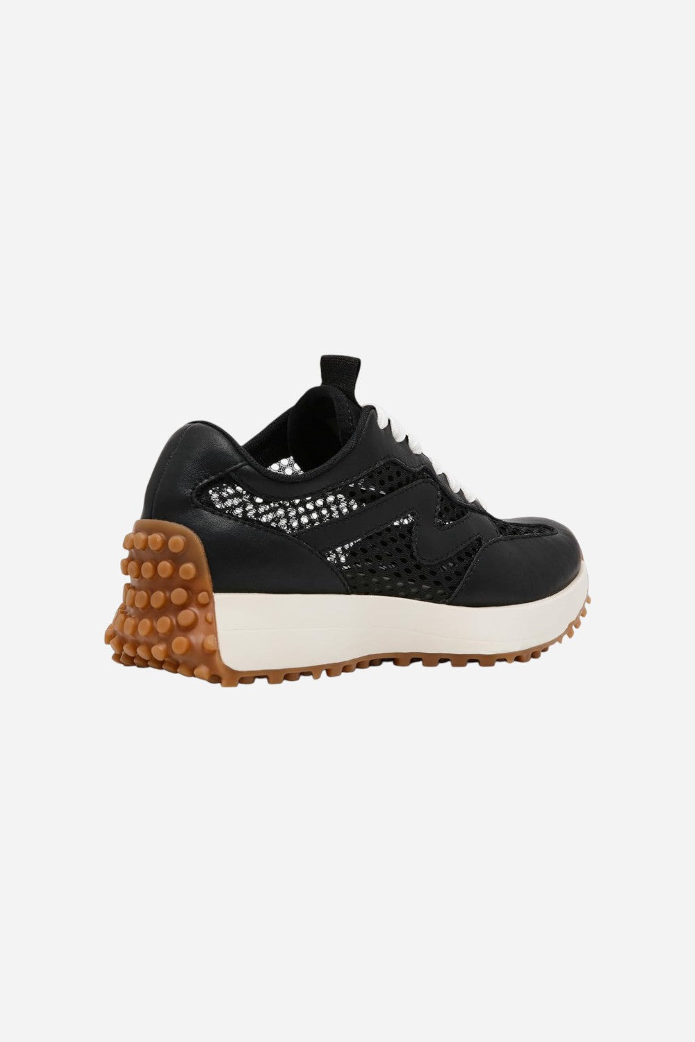 Steve Madden Campo Sneakers in Black Mesh – CHROME