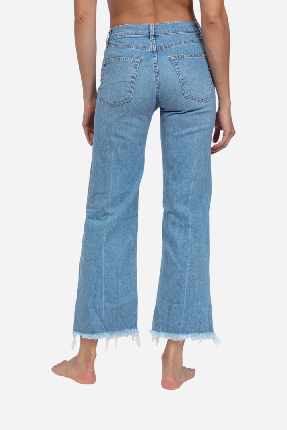 ASKKNY Crop Wide Leg in Keel Over – CHROME