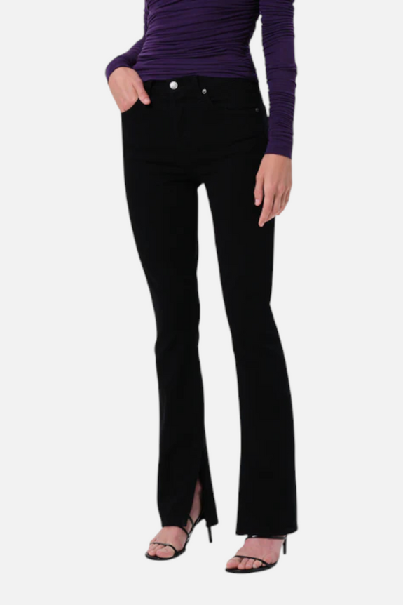 Agolde Ingram Split Skinny Jean in Immersion – CHROME
