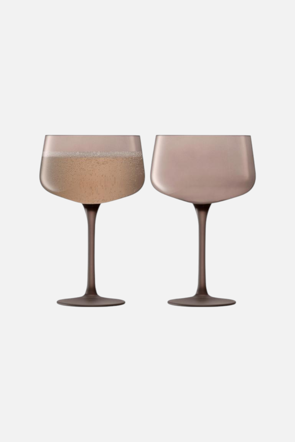 Arc Contrast Cocktail Saucer Set of 2 – CHROME