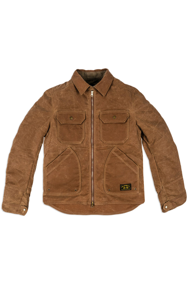 Jane Motorcycles Driggs Wax Canvas Field Riding Jacket in Tan – CHROME