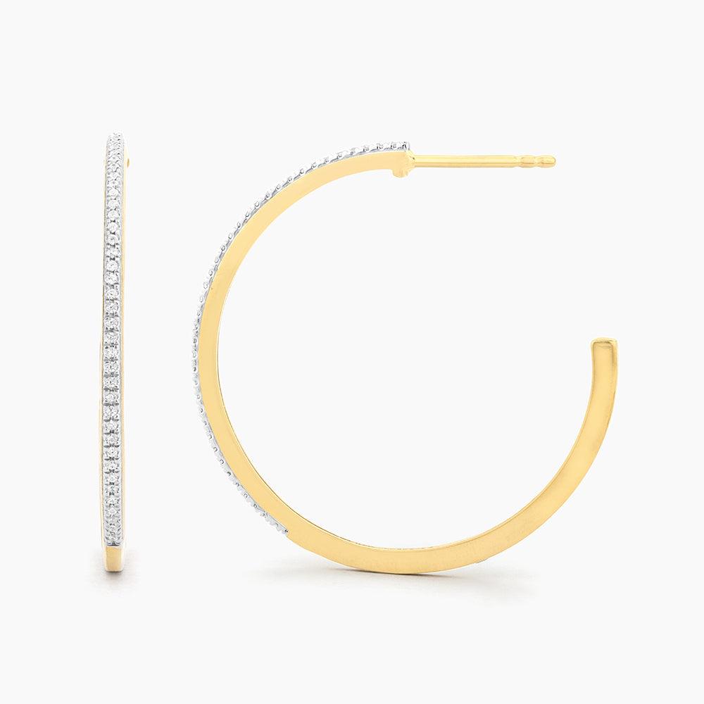 Ella Stein It's A Hoop Thing Hoops in Gold – CHROME