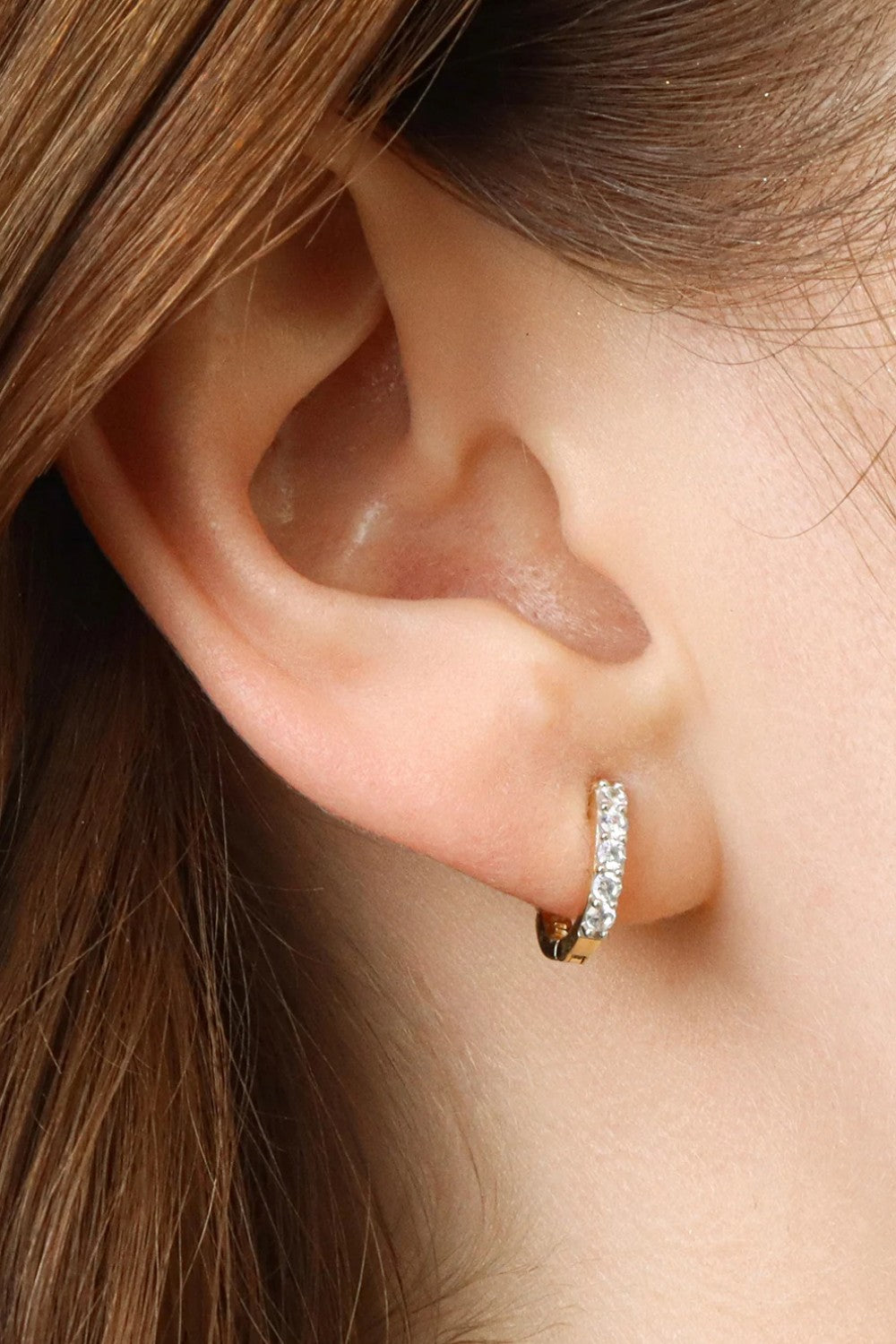 Ella Stein Lab-Grown Gladiator Hoop Earrings – CHROME