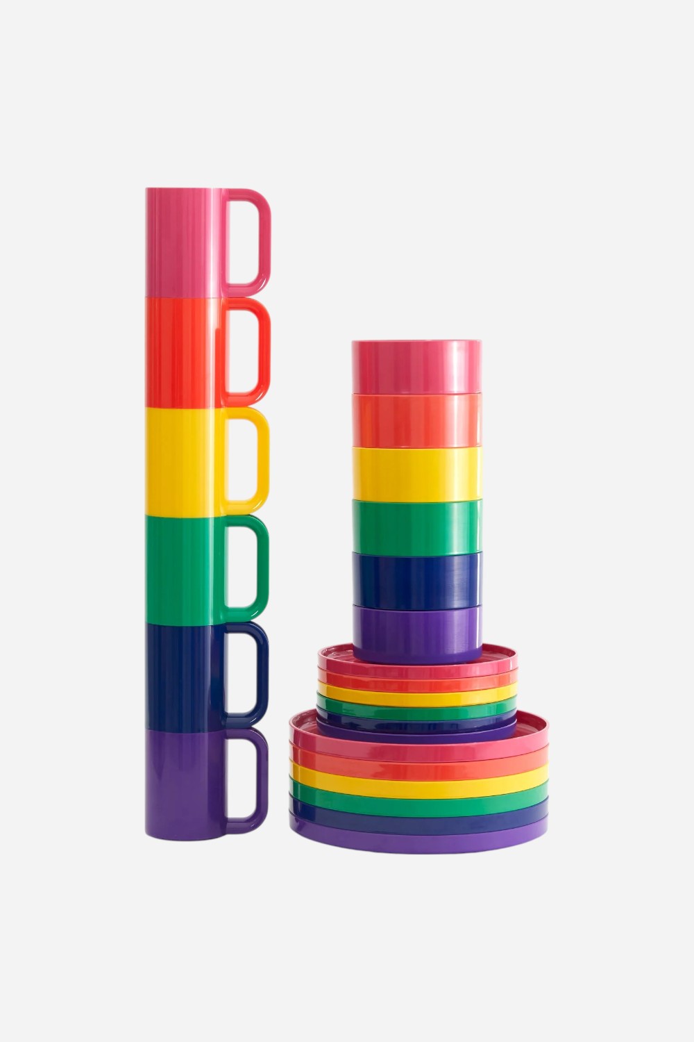 Heller Max Dinnerware Maxbowl | Set of 6 in Rainbow – CHROME