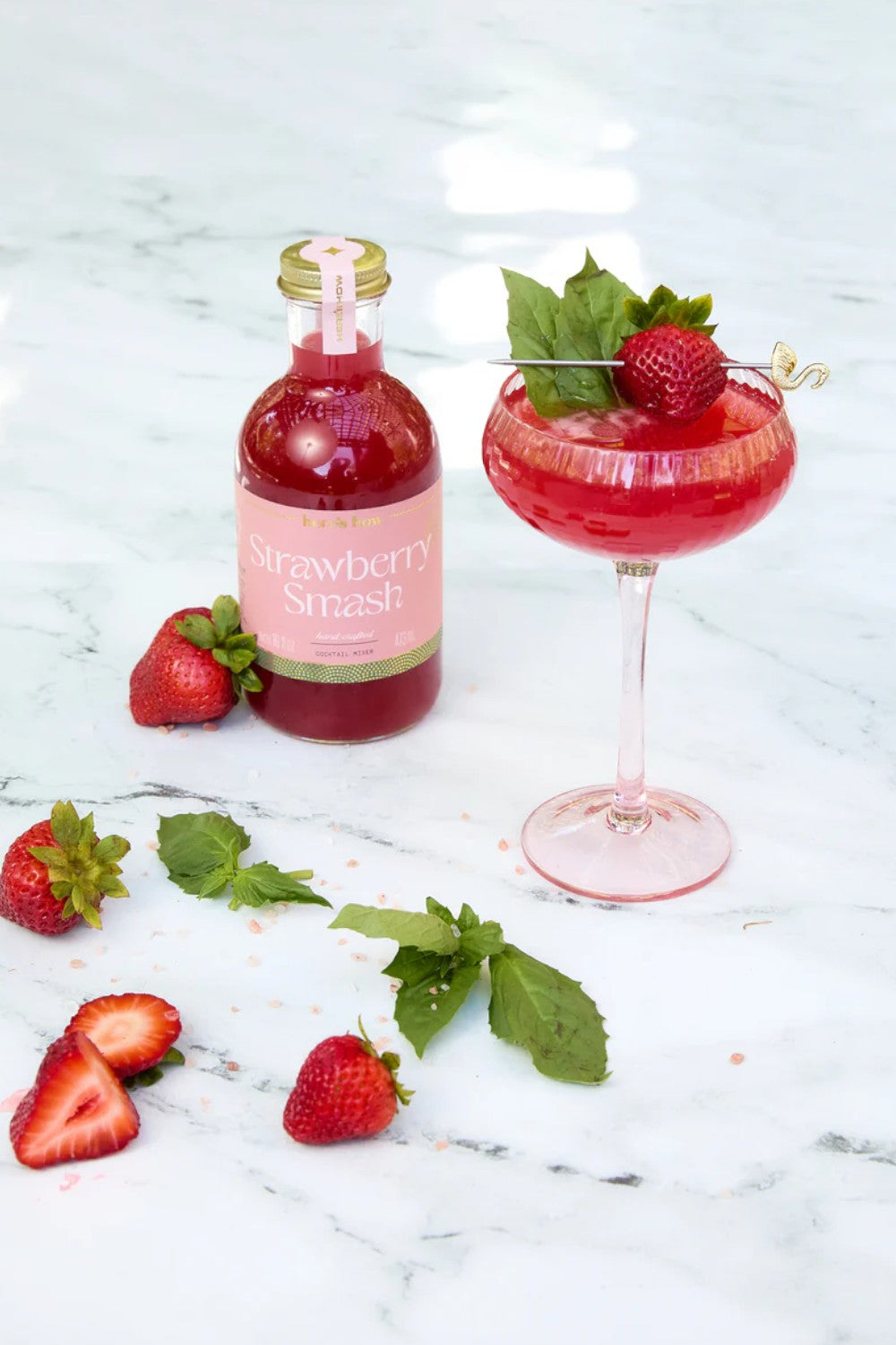 Here's How Strawberry Smash - Crafted Cocktail Mixer – CHROME