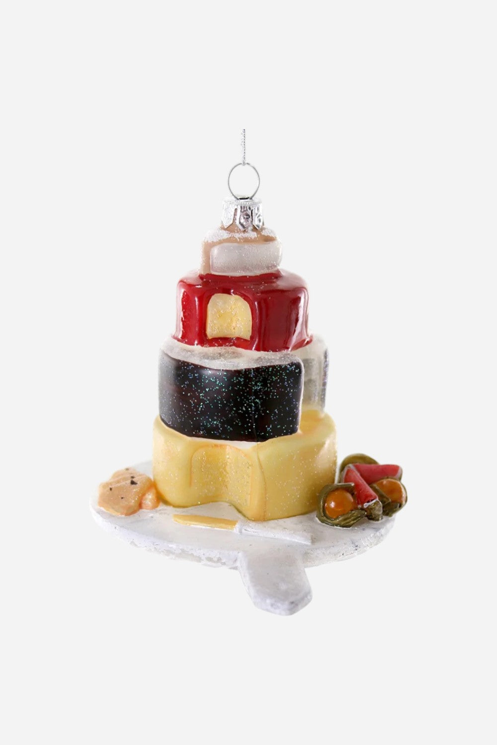 Heritage Cheeses Ornament – CHROME