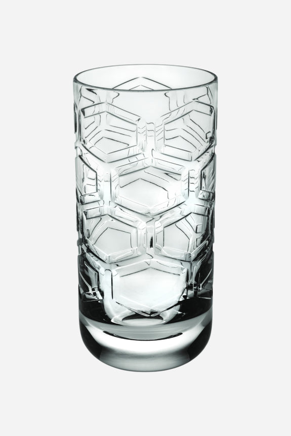 Vista Alegre Hexagon Vase – CHROME