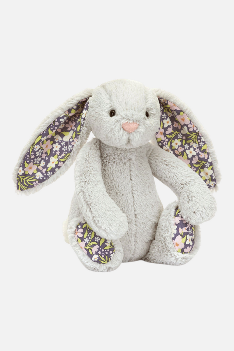 Jellycat Blossom Silver Bunny Bloom – CHROME