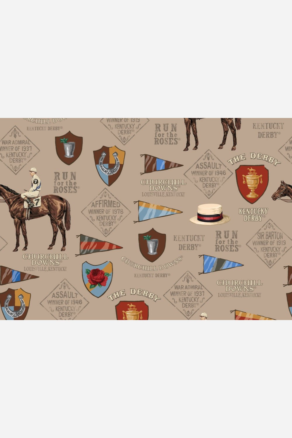 Kentucky Derby 151 Pennants Polo – CHROME