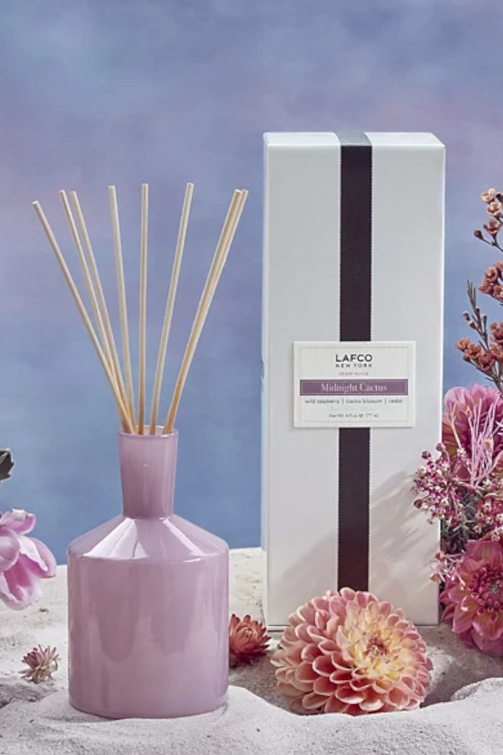 LAFCO Midnight Cactus Classic Reed Diffuser – CHROME