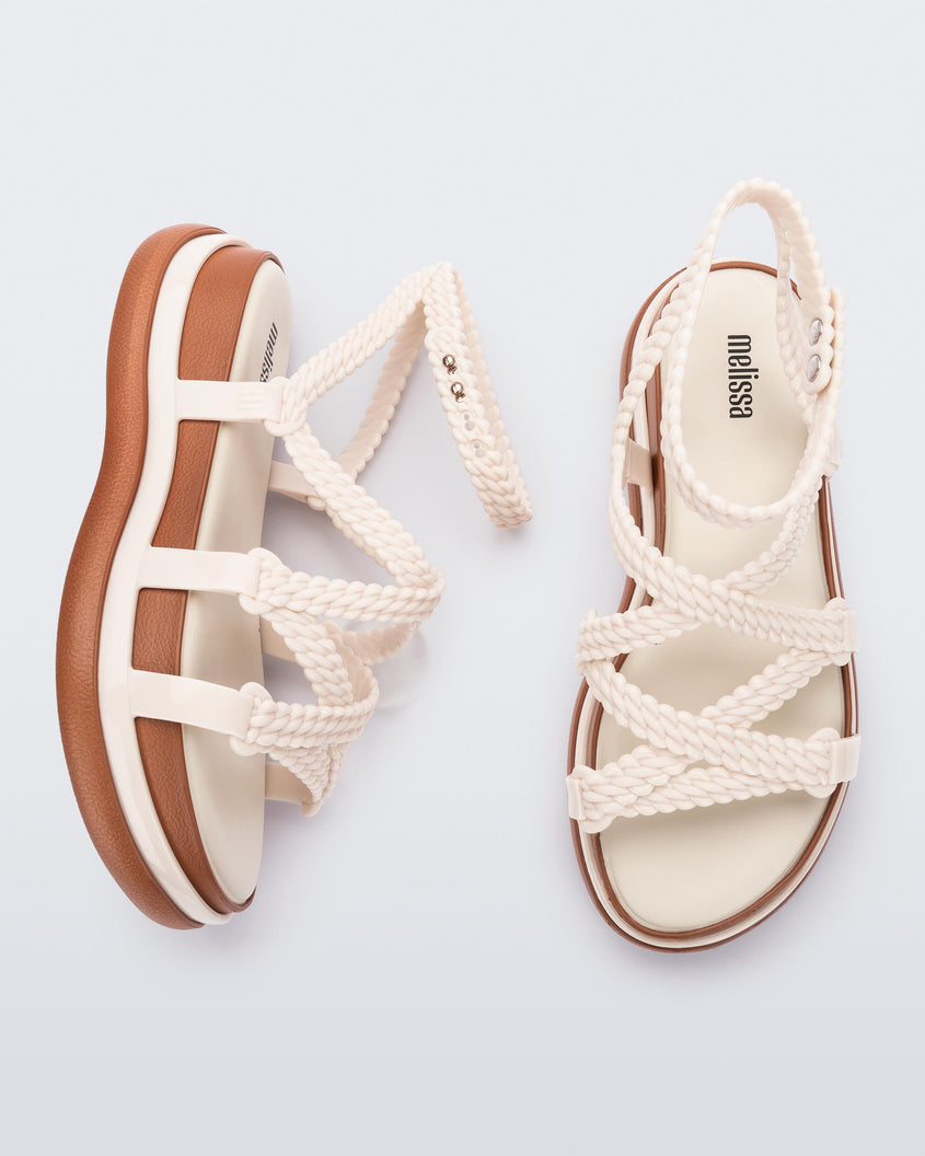 Melissa Buzios Sandals in Ad Beige – CHROME