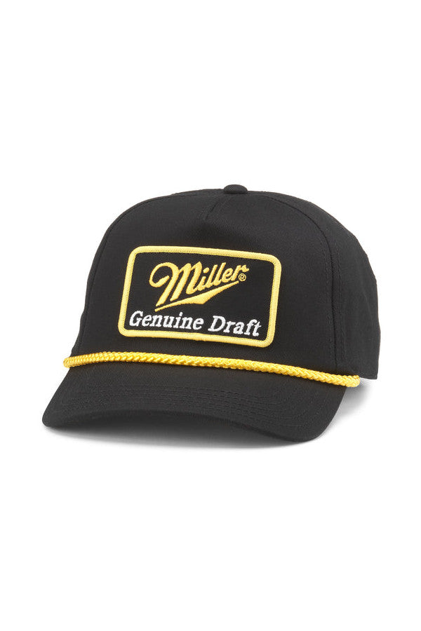 American Needle Miller Genuine Draft Roscoe Hat Black – CHROME