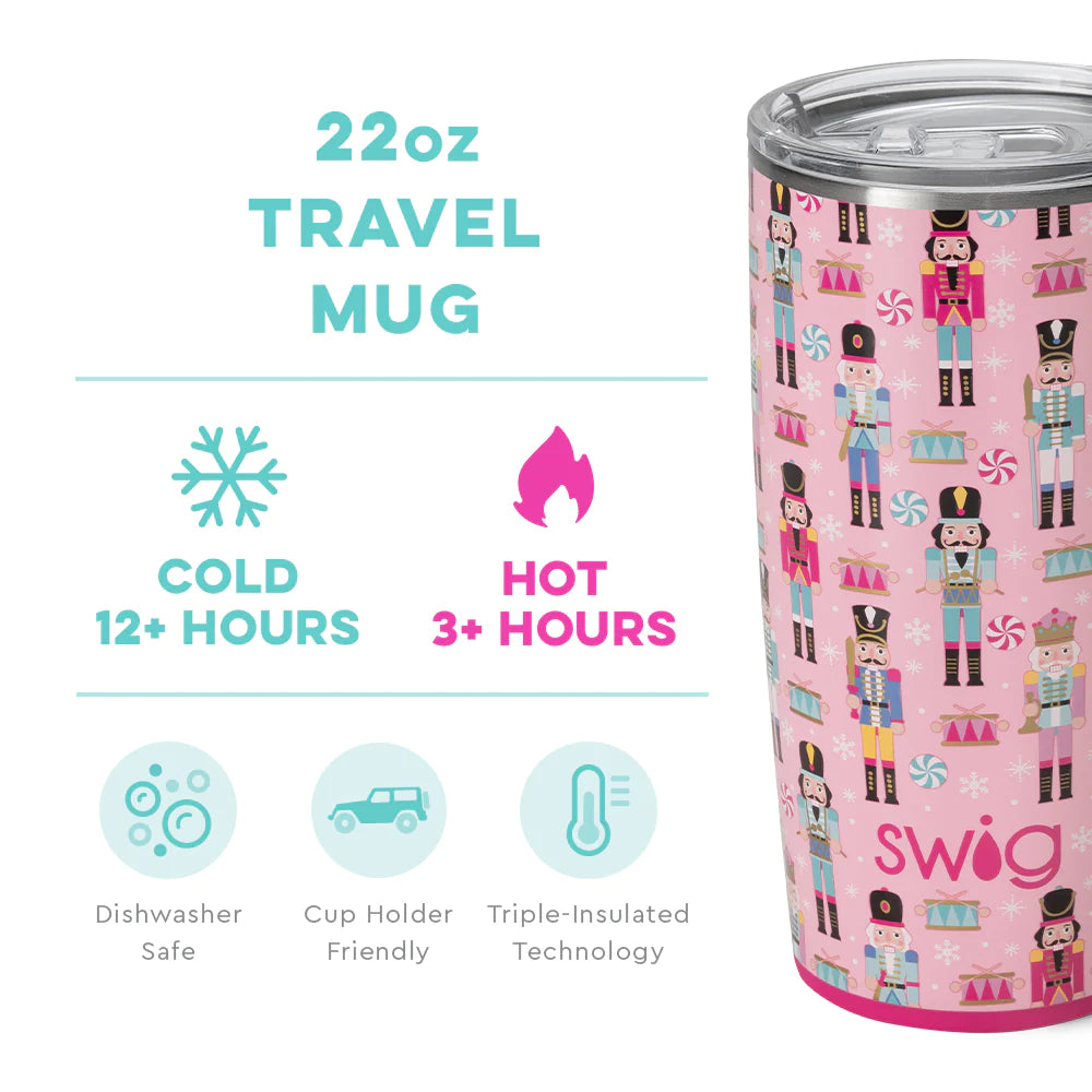 Swig Nutcracker Travel Mug - 22 Oz – CHROME
