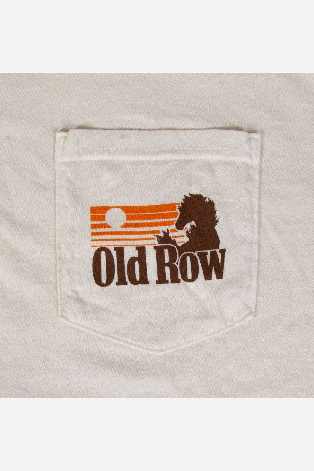 Old Row Outdoors Banquet Cowboy Pocket Tee in Ivory – CHROME