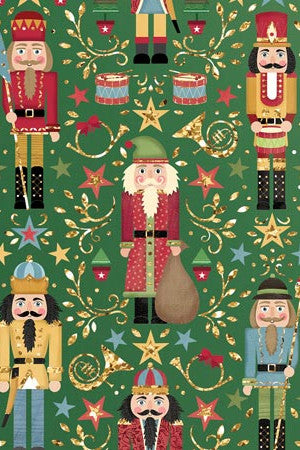 Sparkling Nutcracker Gift Wrapping Paper - Jumbo – CHROME