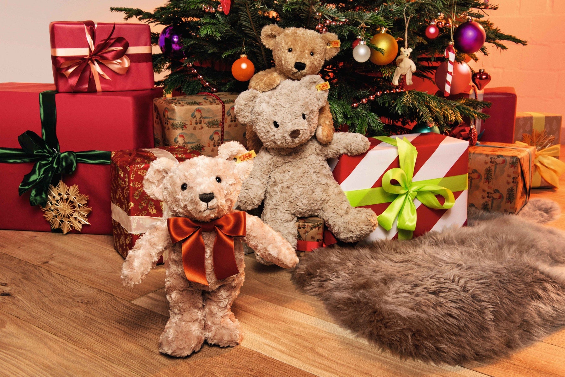 Steiff Elmar Teddy Bear in Golden Brown – CHROME