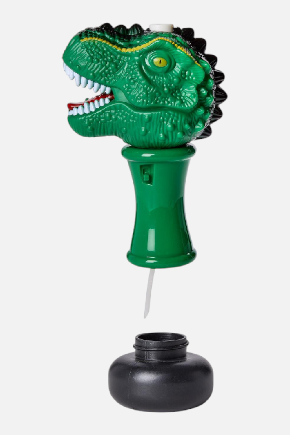 Two's Company Kid's T-Rex Bubble Wand Blower – CHROME