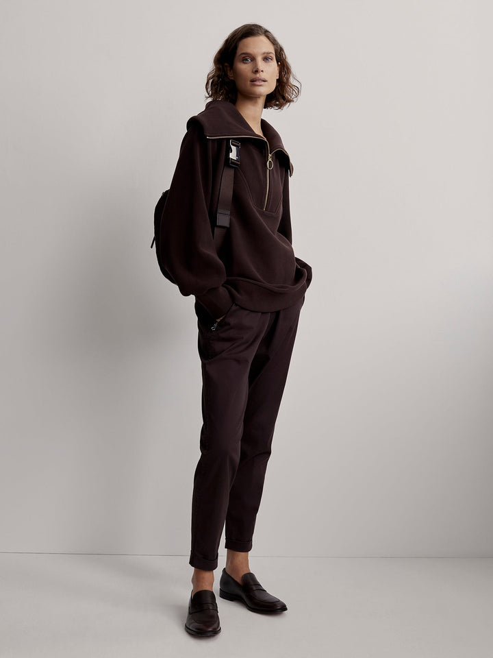 Varley Vine Half-Zip Pullover in Coffee Bean – CHROME