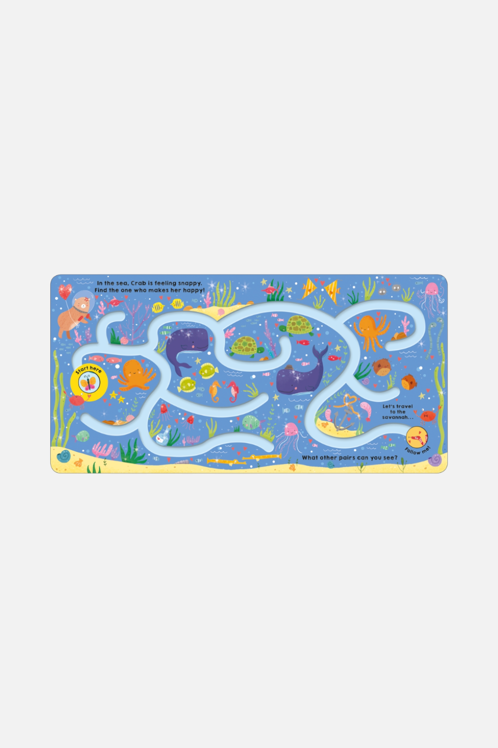 Follow Me Maze Heart Kid's Book – CHROME