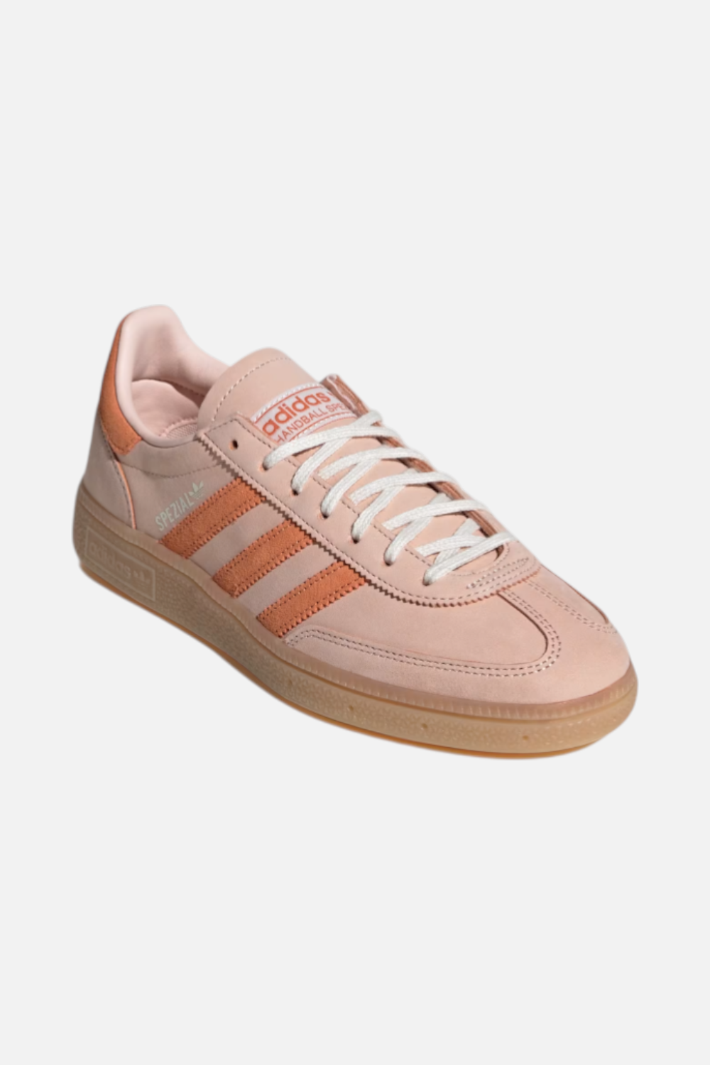 Adidas Women's Handball Spezial Sneaker in Blush Pink & Dusky Orange ...