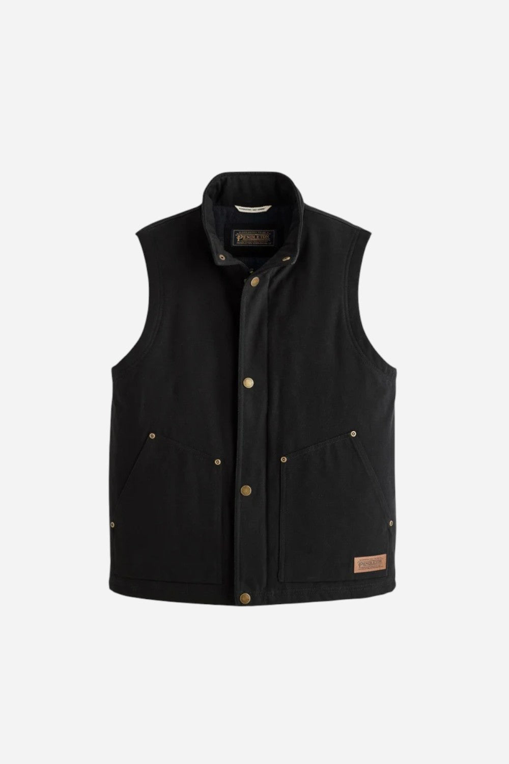 Pendleton Pine Grove Canvas Vest in Black – CHROME