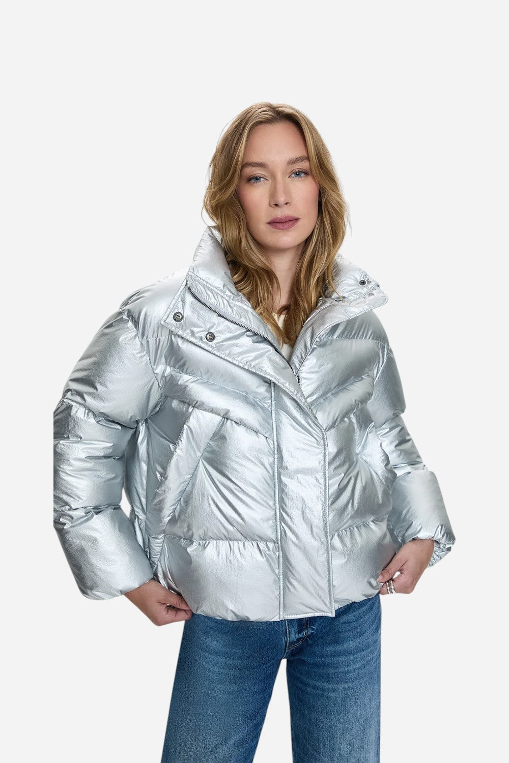 Pistola Sascha Puffer Jacket in Disco – CHROME