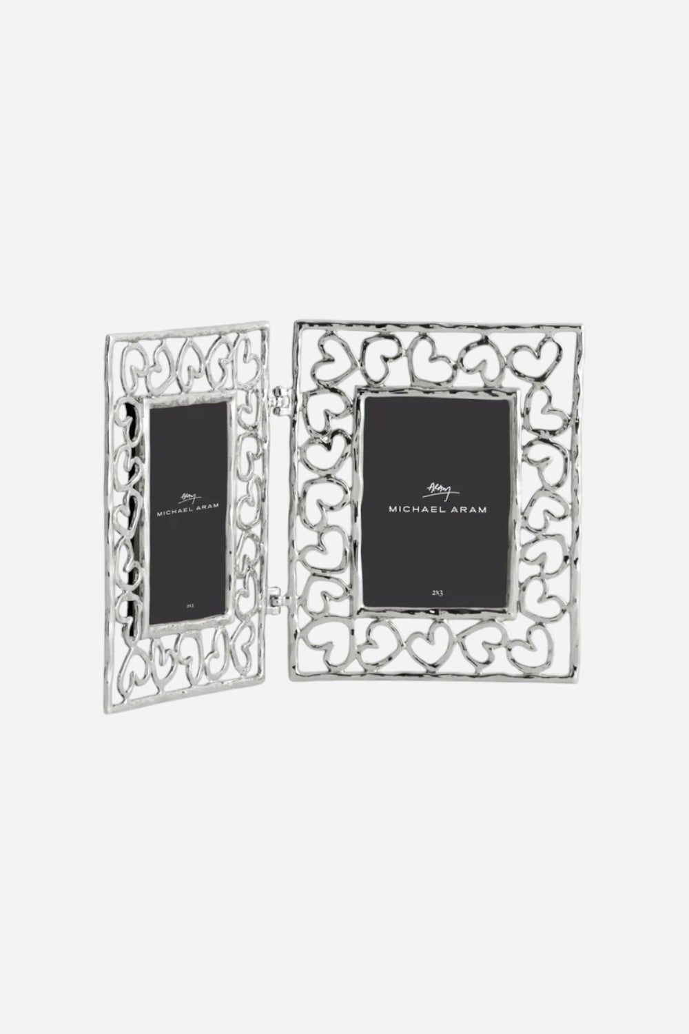 Michael Aram Heart Hinged Silver Frame - 2x3 – CHROME