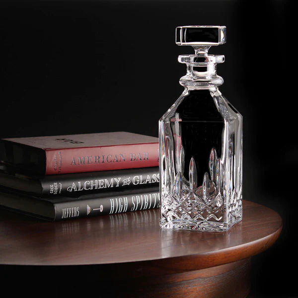 Waterford Lismore Decanter Square, 26Oz – CHROME