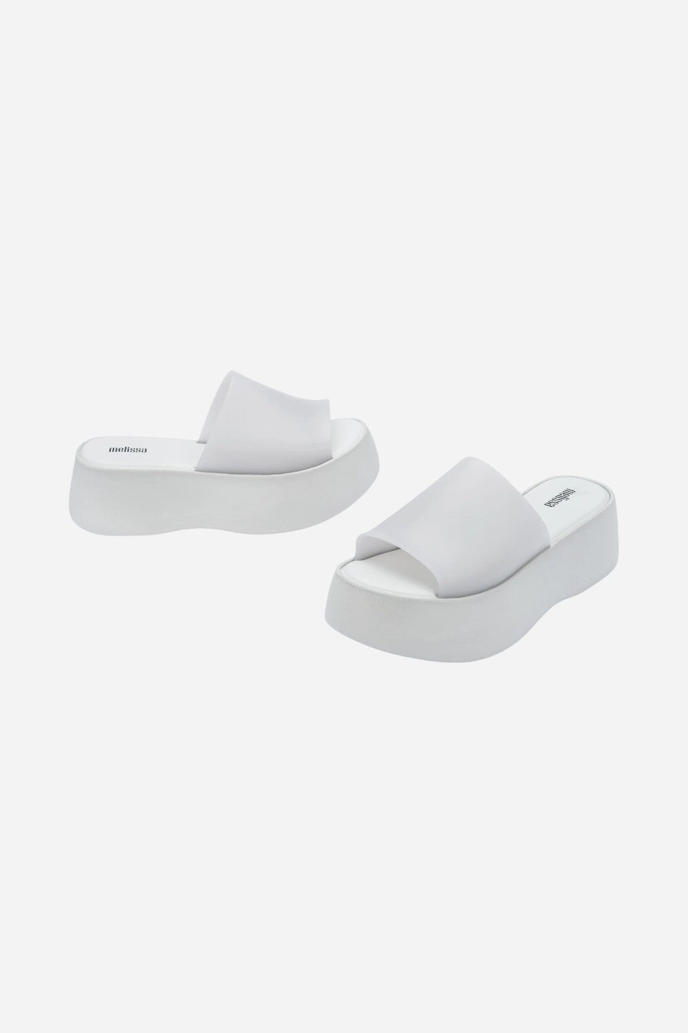 Melissa Becky Slide Platform Grey – CHROME