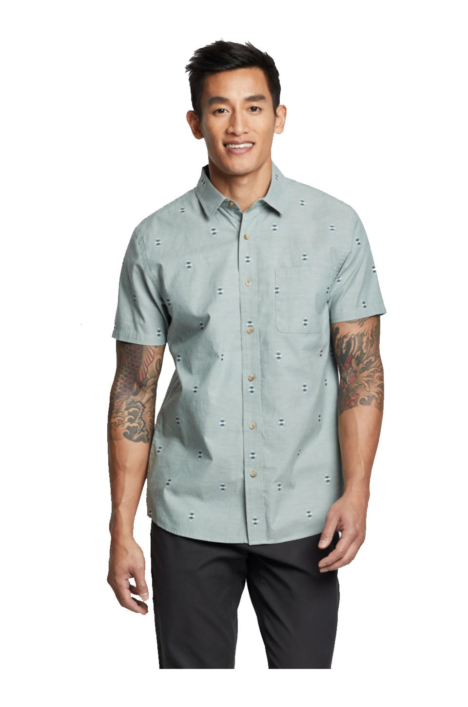 Pendleton Carson Short Sleeve Shirt In Dark Forest – CHROME