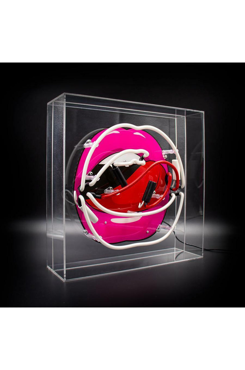 Locomocean Mouth Acrylic Neon Box – CHROME