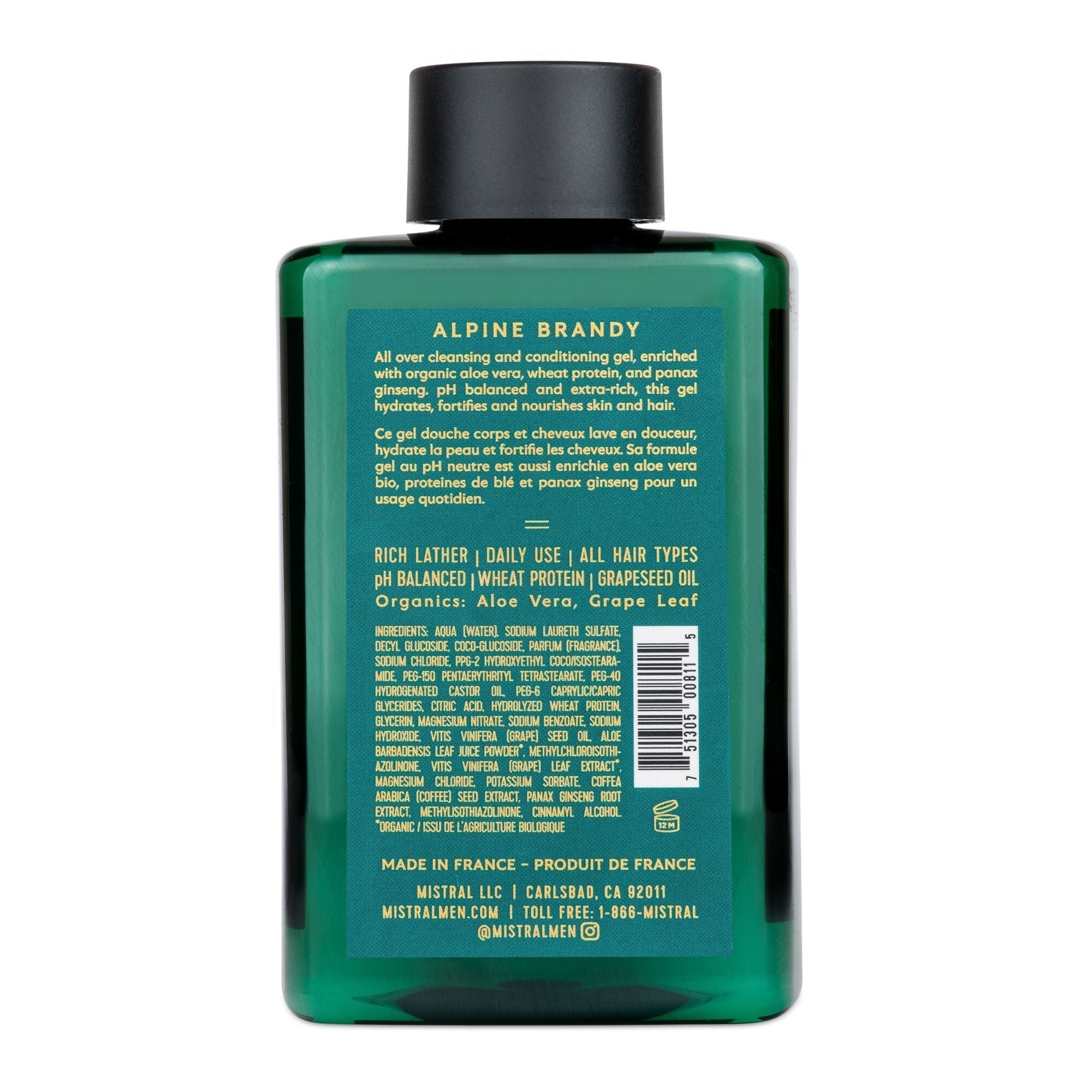 Alpine Brandy Extra Rich Body Wash – CHROME