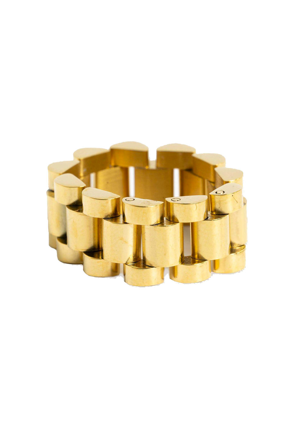 Bracha Gold Rolly Ring in Size 7 – CHROME