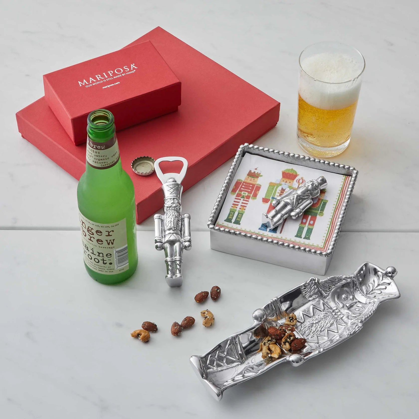 Mariposa Nutcracker Nut Dish – CHROME